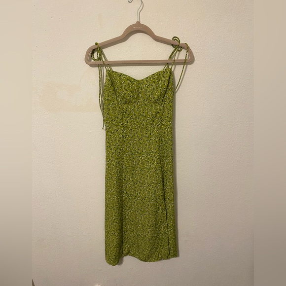 Sundayup | Dresses | Sunday Lime Floral Midi Dress | Poshmark
